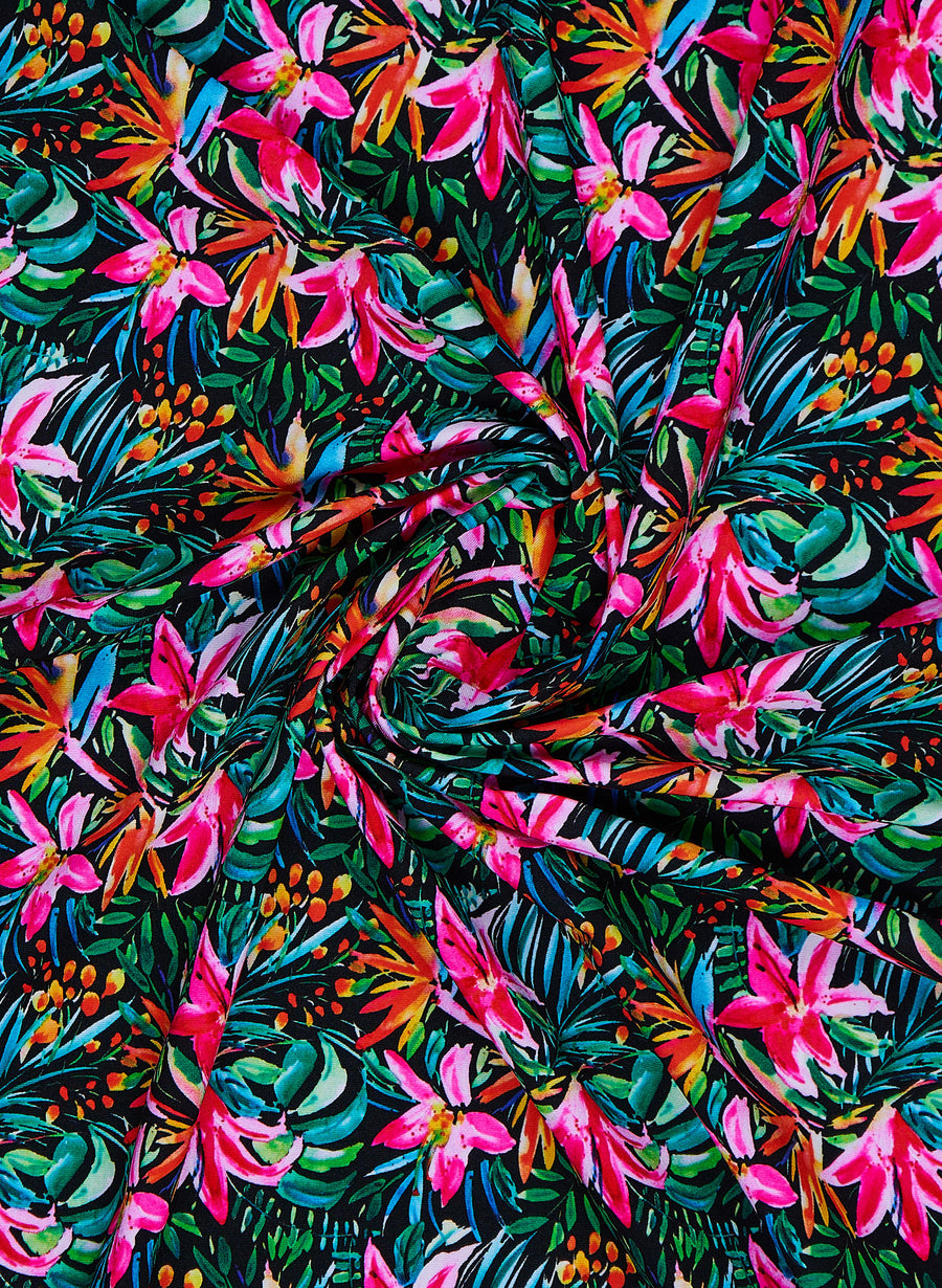 Island Bloom Kaftan | Women’s Tropical Cover-Up by Salty Mermaid ...